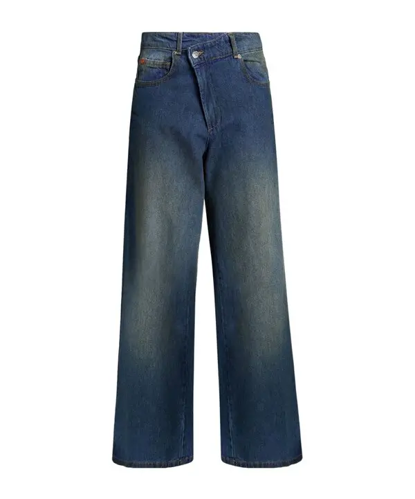 MAXCO. Loose Fit Wide Leg Jeans - Blue