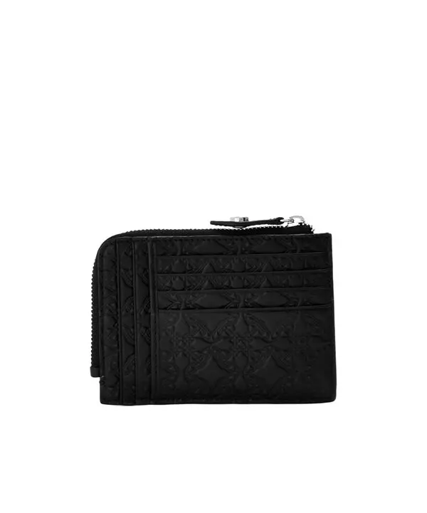 VIVIENNE WESTWOOD Embossed Zipped Card Holder