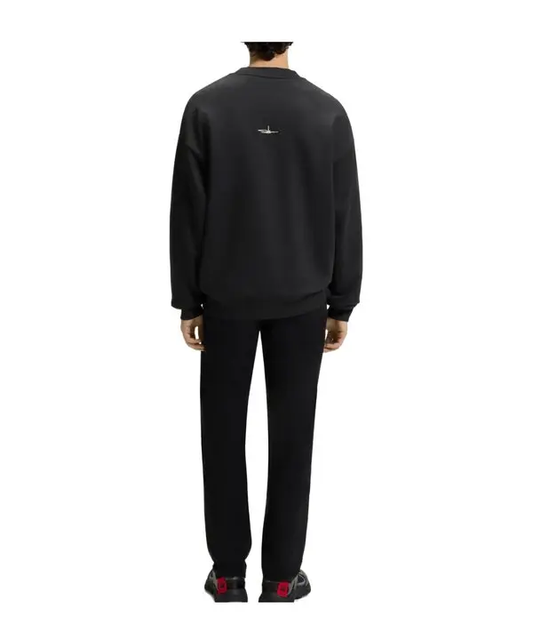 Hugo Boss Crewneck Jumper With Graphic Print
