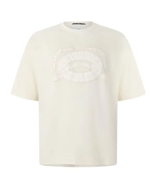 C.P. COMPANY Crewneck Shortsleeve Tshirt - White