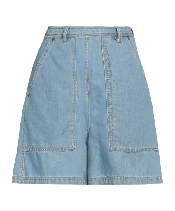 Max Mara Denim Shorts - Blue