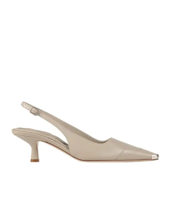 Burberry Slingback Pumps - Nude