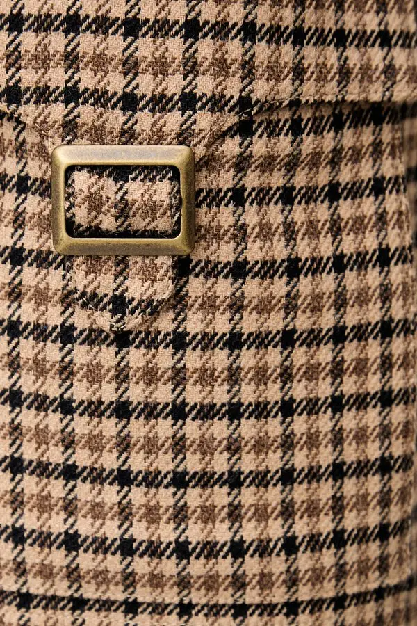 Seventy Plaid Mini Skirt