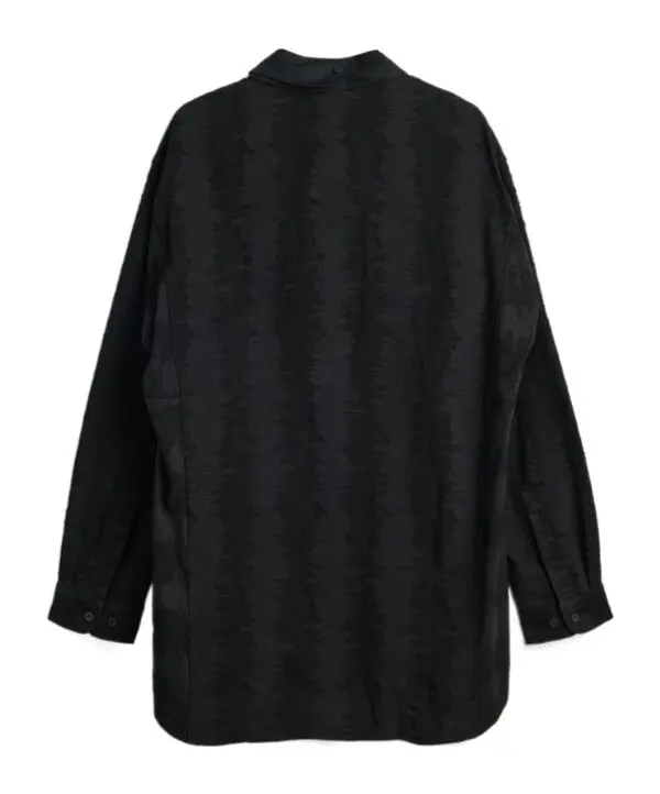 Y3 Long-sleeve Shirt With Decorative Stitching