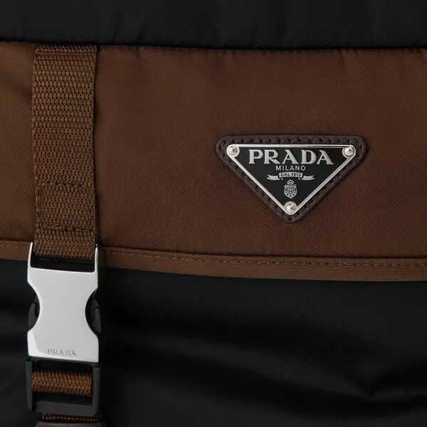 Prada Colorblock Crossbody Messenger Bag