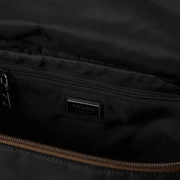 Prada Colorblock Crossbody Messenger Bag