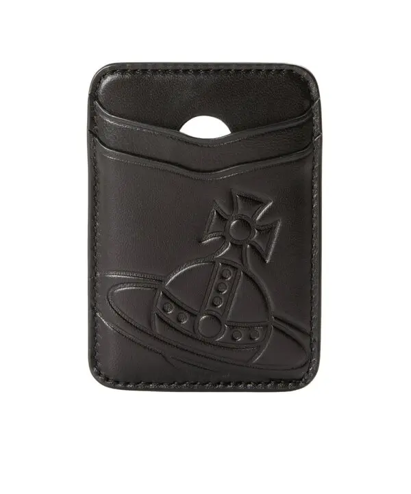 VIVIENNE WESTWOOD Embossedsaturn Card Holder
