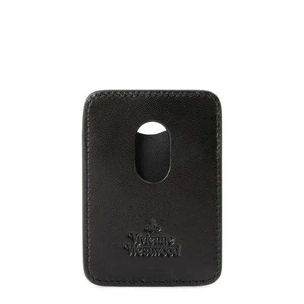 VIVIENNE WESTWOOD Embossedsaturn Card Holder