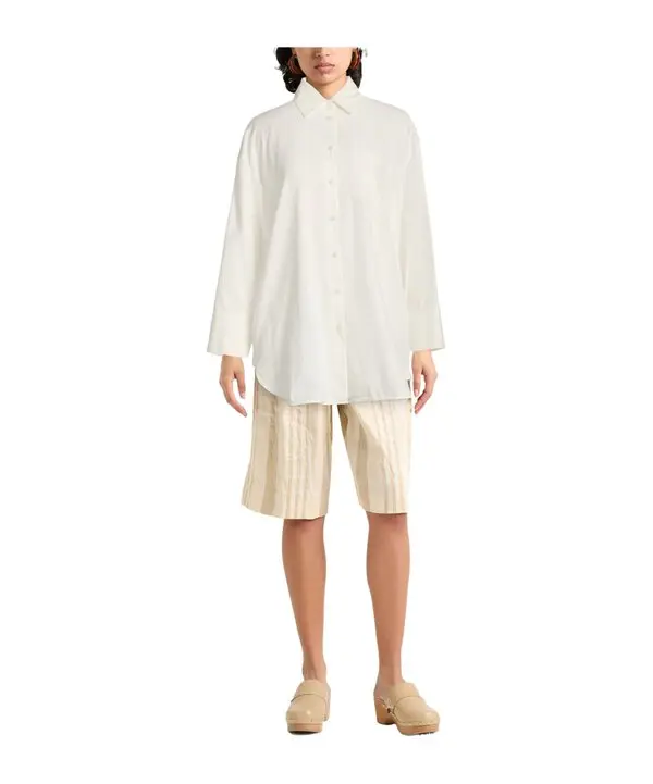 Max Mara Solid-color Long-sleeved Shirt