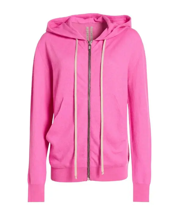 Rick Owens Zip Up Cashmere Hoodie