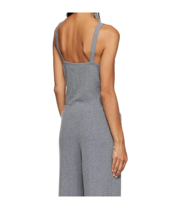 LISA YANG V-neck Knit Tank Top