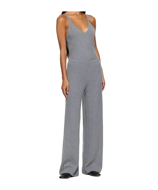 LISA YANG V-neck Knit Tank Top