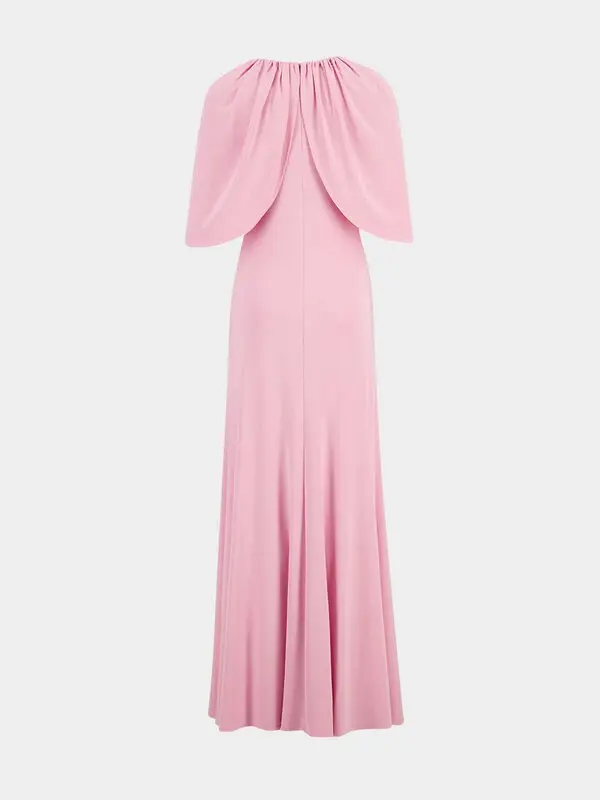 Roland Mouret Gown With Cape Effect