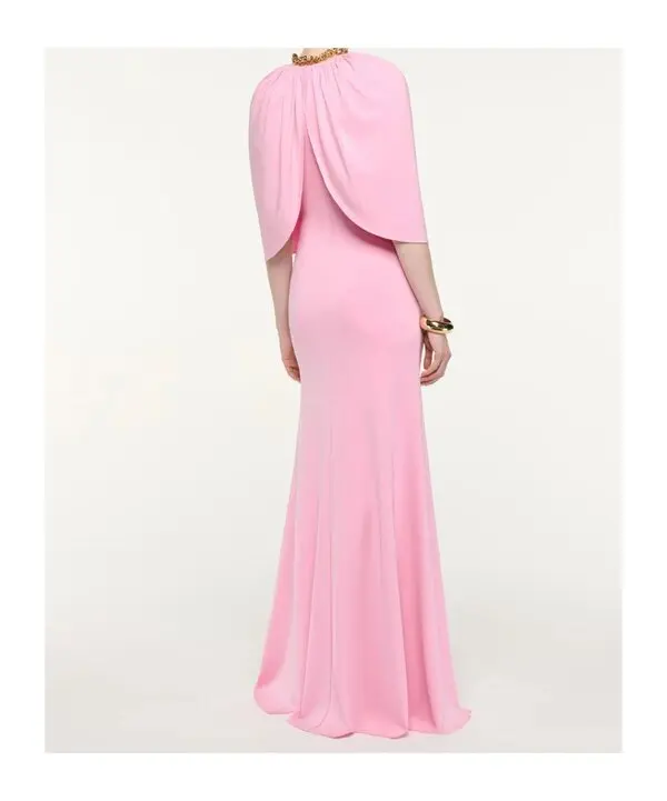 Roland Mouret Gown With Cape Effect