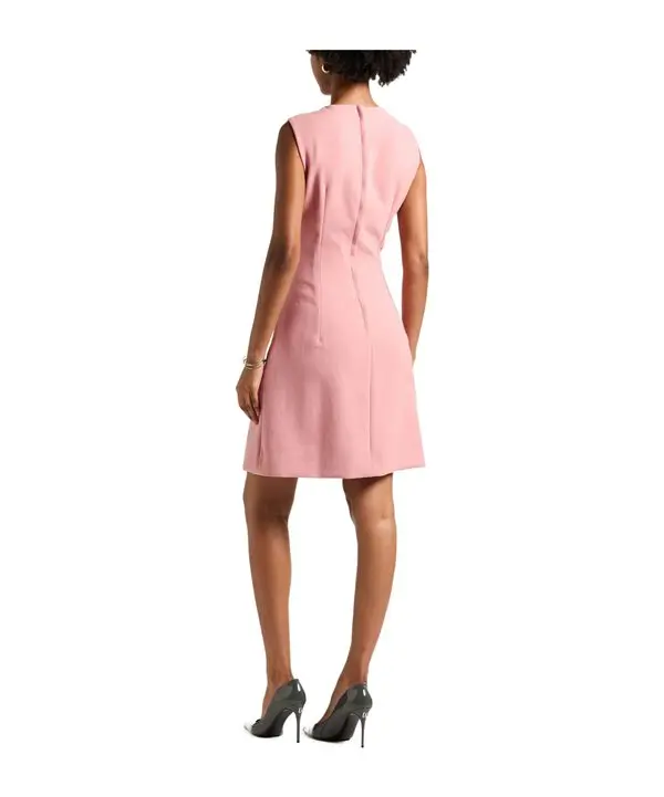 Dolce & Gabbana Sleeveless Crewneck Flared Dress