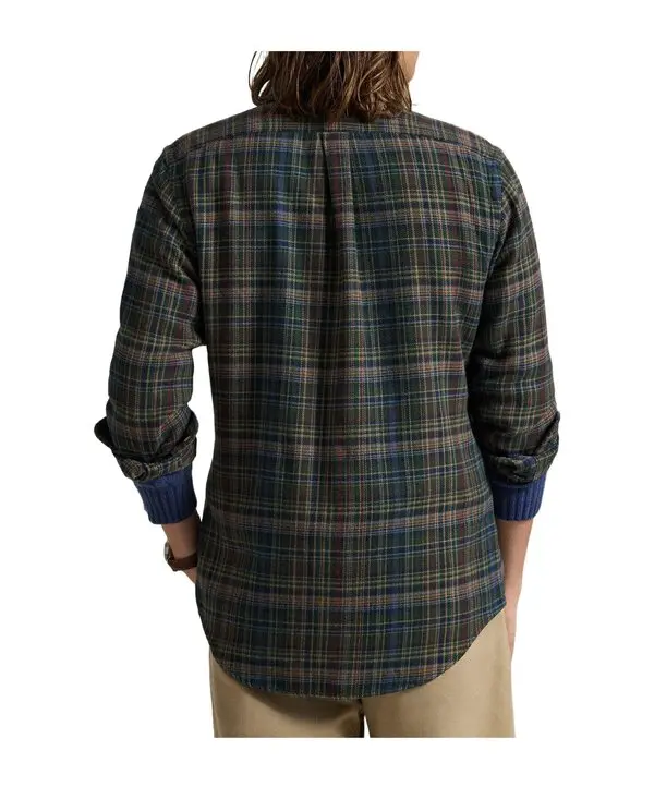 Polo Ralph Lauren Vintage Greentoned Plaid Longsleeve Shirt