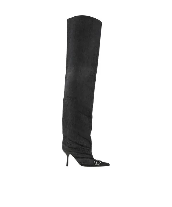 DIESEL® Over-the-knee Boots - Black