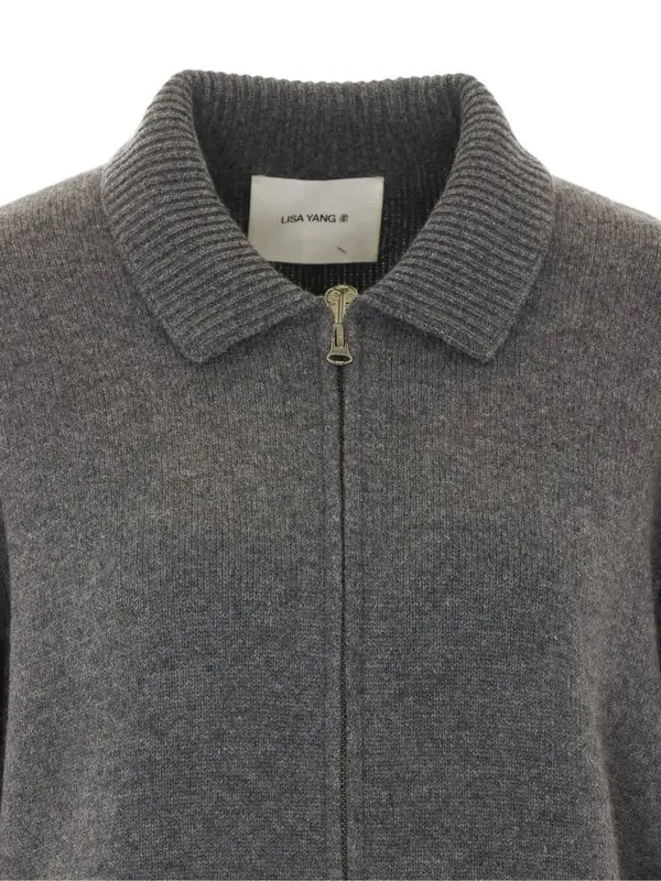 LISA YANG Front Zip-up Cardigan