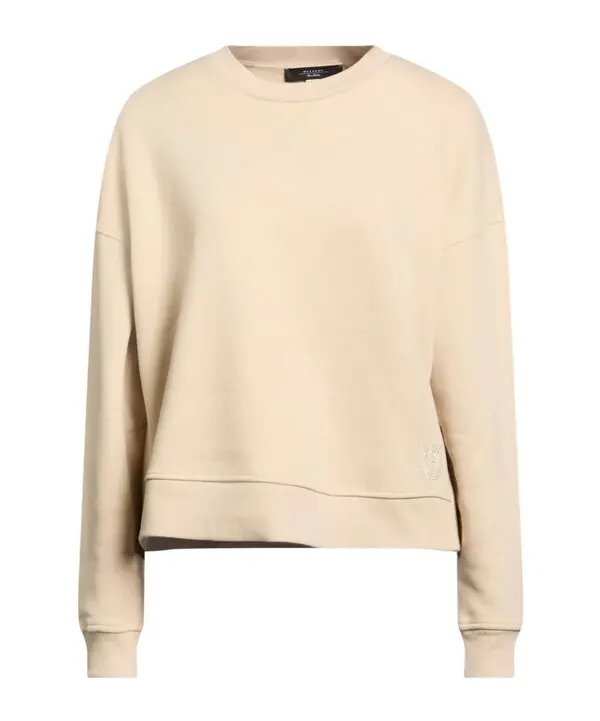 Max Mara Solid-color Fleece Long-sleeve Top