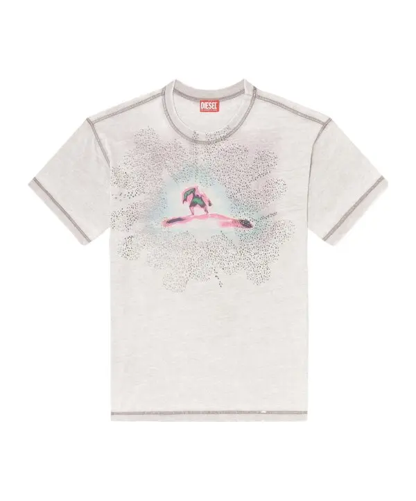 DIESEL® Minimal Crewneck Shortsleeve Tshirt