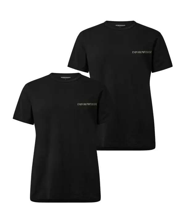 Emporio Armani Crewneck Shortsleeve Tshirt - Black