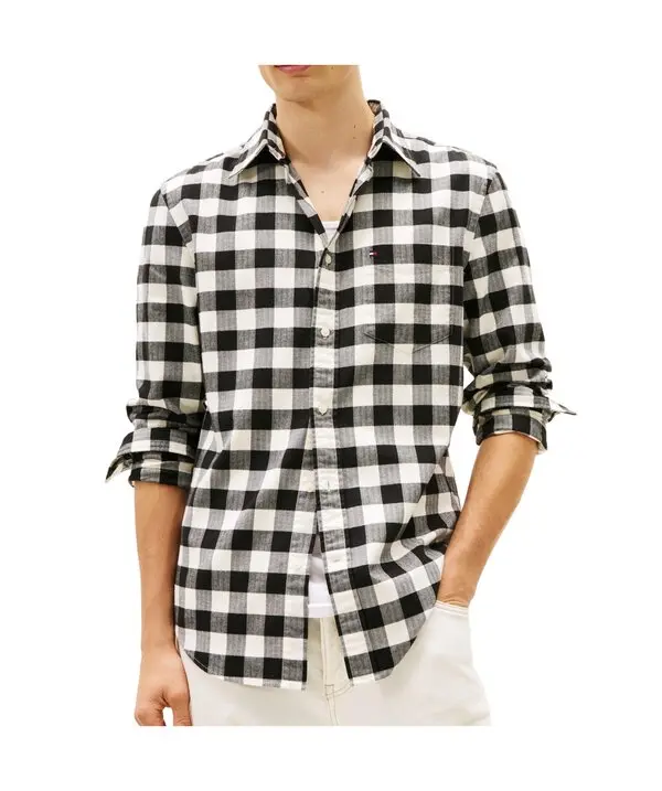 Tommy Hilfiger Blackwhite Gingham Longsleeve Shirt