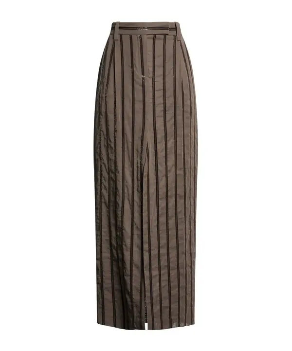Brunello Cucinelli Flared Skirt With Sequins