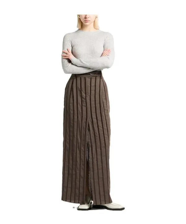 Brunello Cucinelli Flared Skirt With Sequins