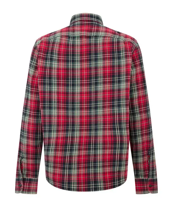 Polo Ralph Lauren Long-sleeve Flannel Patterned Shirt