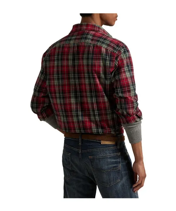 Polo Ralph Lauren Long-sleeve Flannel Patterned Shirt