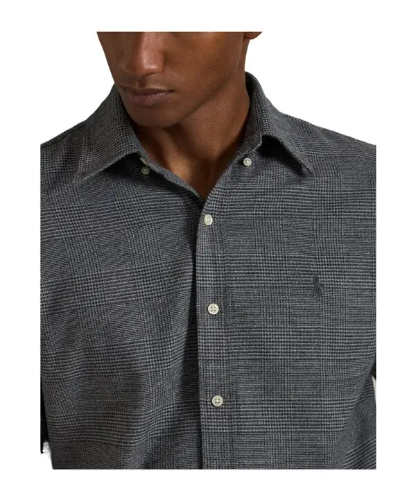 Polo Ralph Lauren Darkgrey Fineplaid Longsleeve Shirt