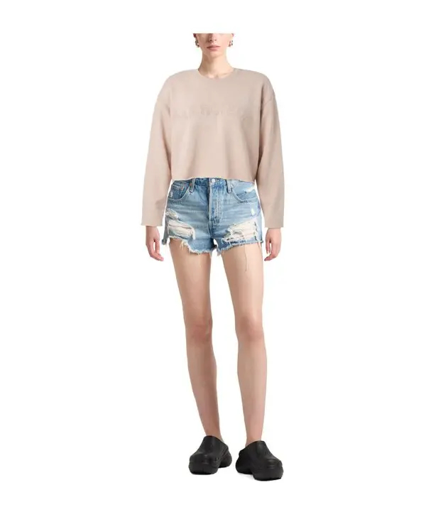 MAISON MARGIELA Embroidered Logo French Terry Sweatshirt