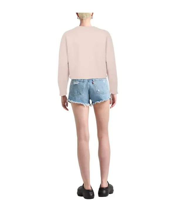 MAISON MARGIELA Embroidered Logo French Terry Sweatshirt