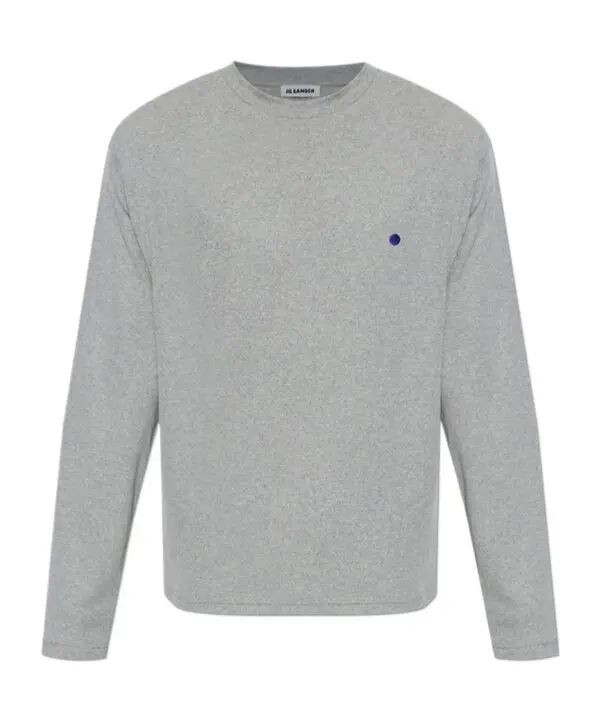 JIL SANDER Long-sleeve Logo T-shirt - No