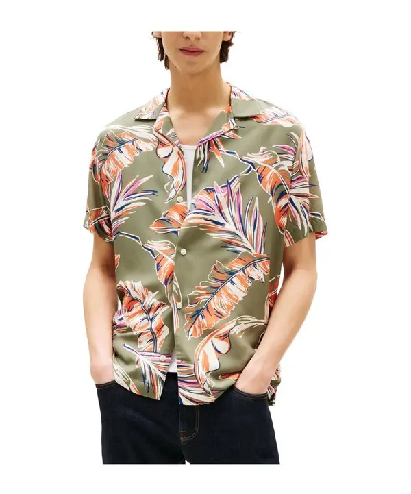 Tommy Hilfiger Floral Short-sleeve Patterned Shirt