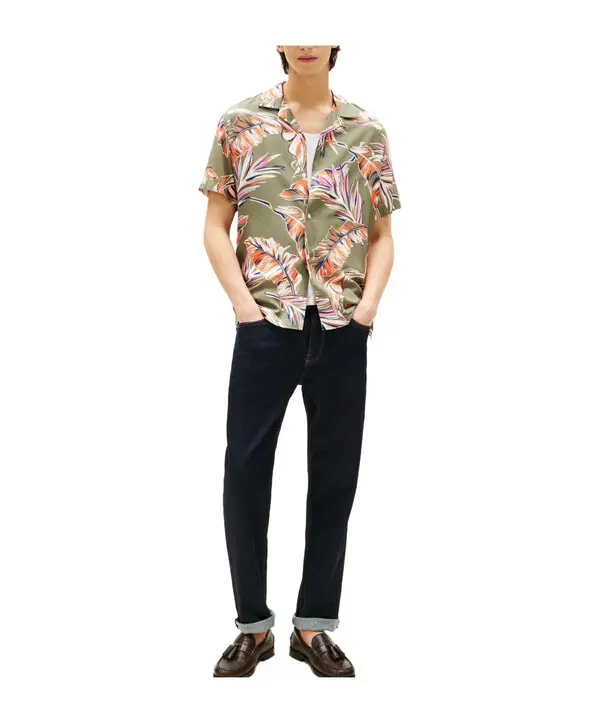 Tommy Hilfiger Floral Short-sleeve Patterned Shirt