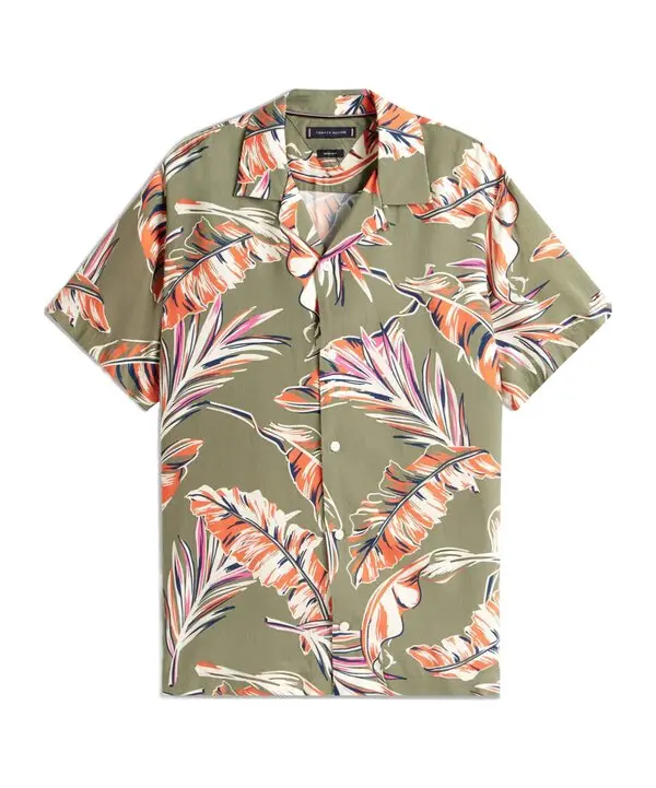 Tommy Hilfiger Floral Short-sleeve Patterned Shirt