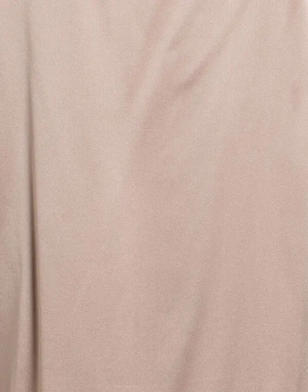 Brunello Cucinelli Sleeveless Scoop Neck Satin Top - Nude