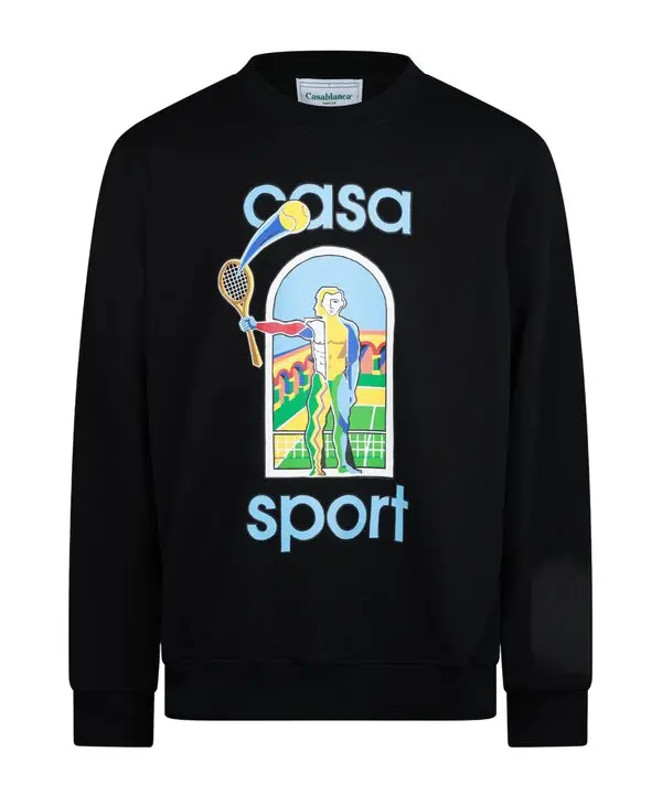 Casablanca Graphic Crewneck Sweatshirt