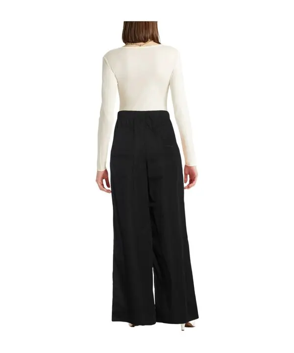 Max Mara Plain Colour Wide-leg Trousers