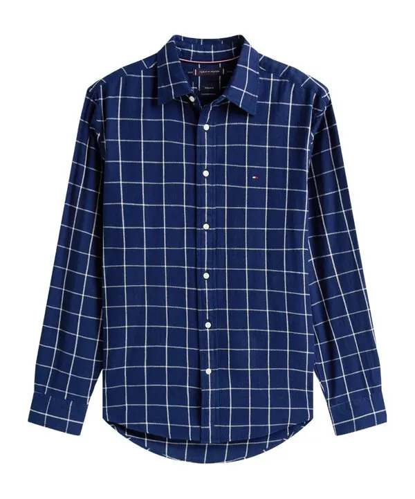 Tommy Hilfiger Check Long-sleeve Patterned Shirt