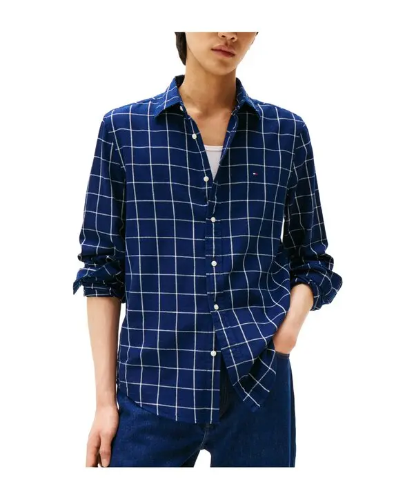 Tommy Hilfiger Check Long-sleeve Patterned Shirt