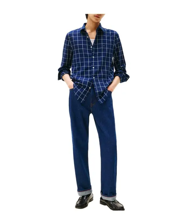 Tommy Hilfiger Check Long-sleeve Patterned Shirt