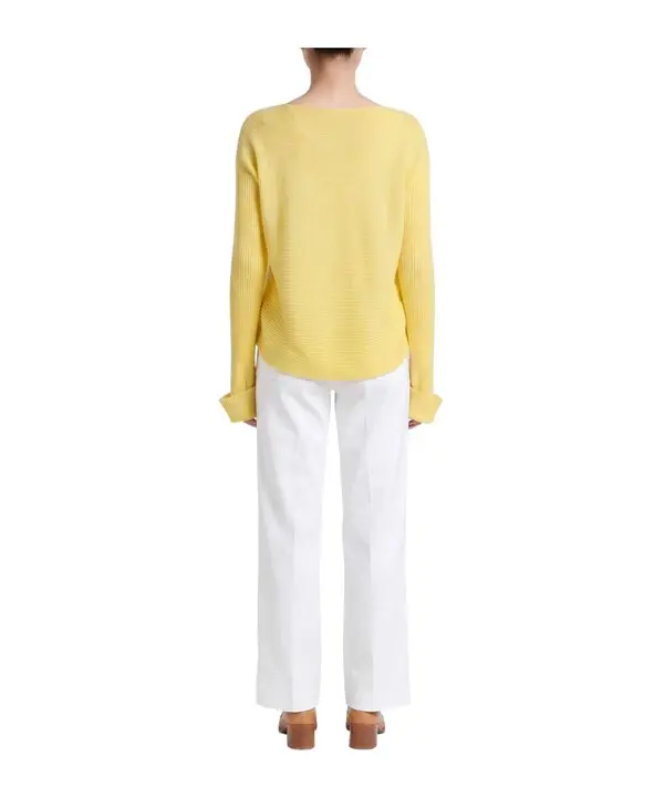 MAXCO. Solid-color Lightweight Knitwear