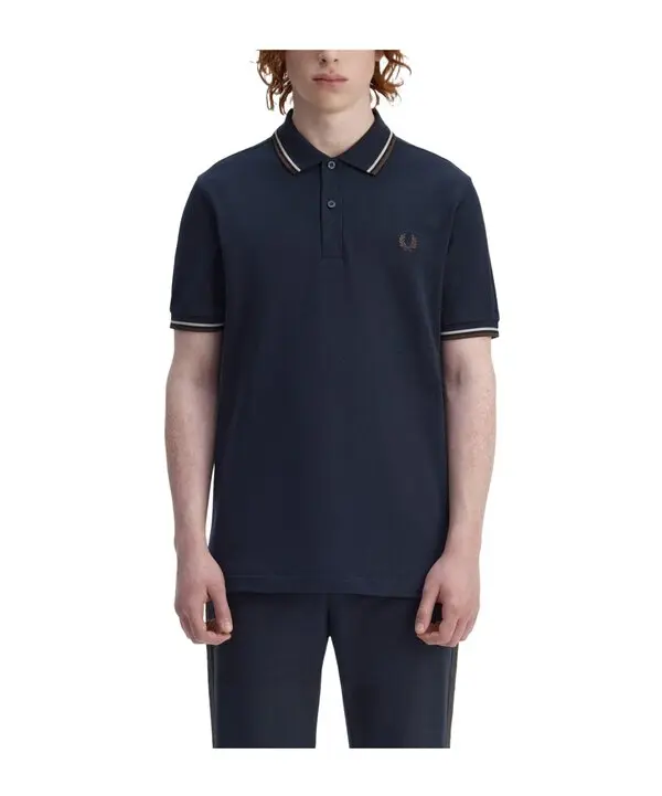 Fred Perry Cotton Collared Polo Shirt