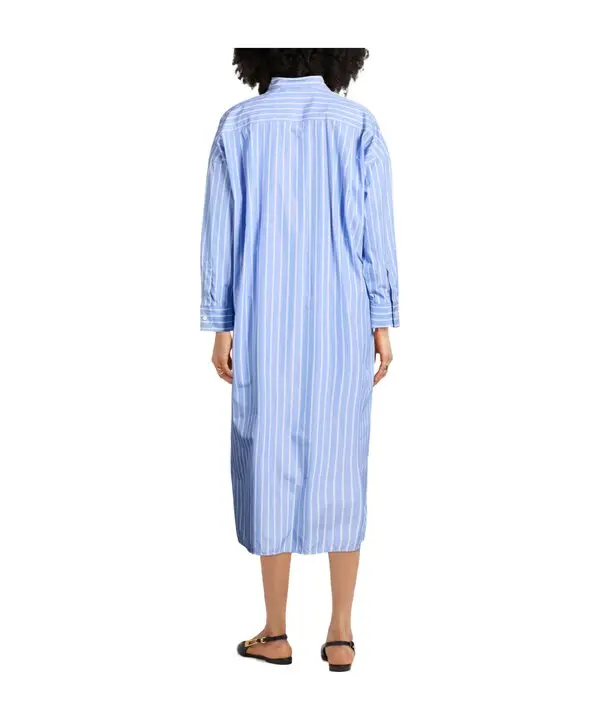 Max Mara Striped Shirt Dress