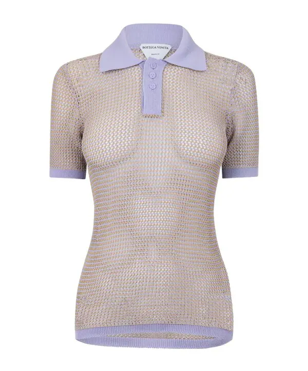 Bottega Veneta Short Sleeve Polo Shirt - No
