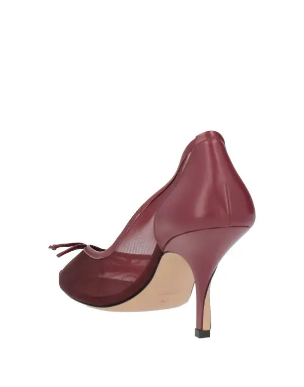 Jacquemus Pointed Toe Stilettos With Bow Detailing