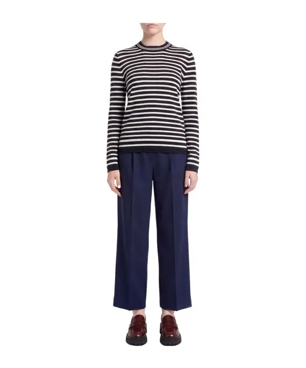 MAXCO. Max&co. Striped Wool Knit Sweater