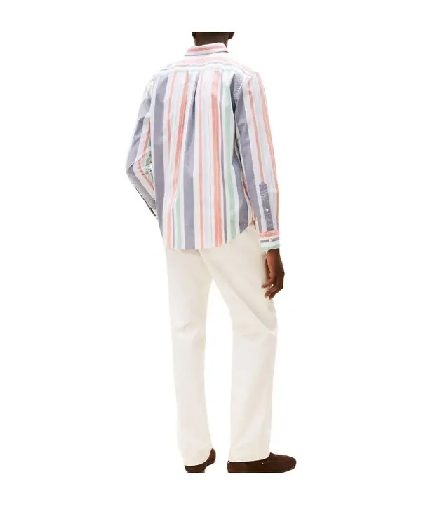 Tommy Hilfiger Stripe Long-sleeve Patterned Shirt - No